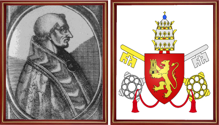 องค์ที่ 179 สมเด็จพระสันตะปาปาเซแลสติน ที่ 4 (Pope Celestine IV ค.ศ.1241)